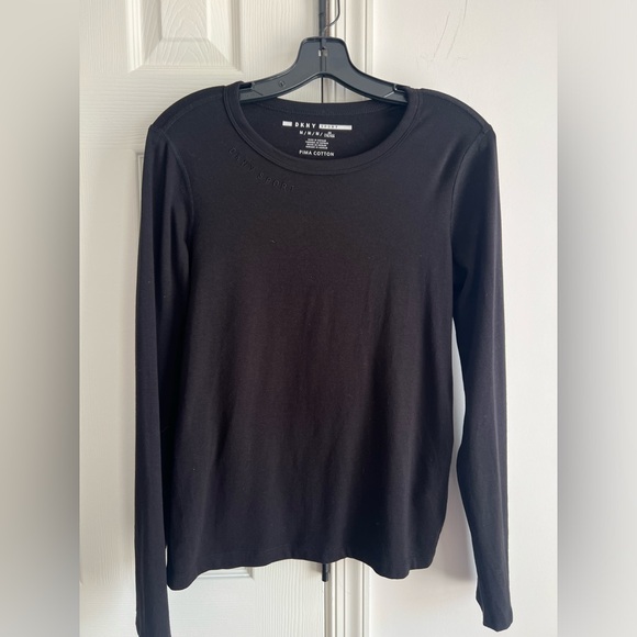 Dkny | Tops | Dkny Sport Black Tee M | Poshmark